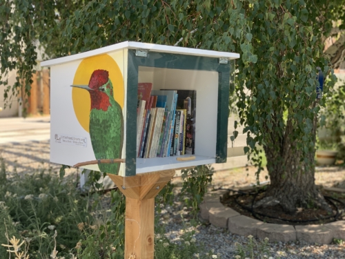 Small but Mighty: Our New Little Free Library! - Eastern Sierra Land Trust